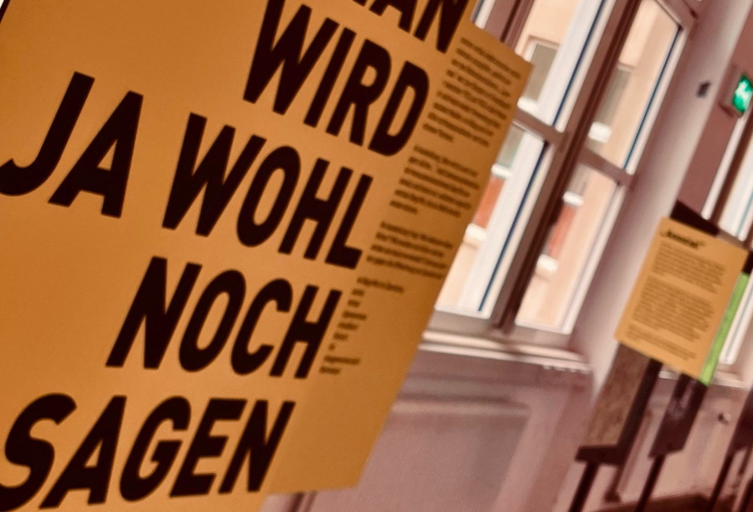 Bericht über den Halbtagsworkshop zur Ausstellung „Man wird ja wohl ...